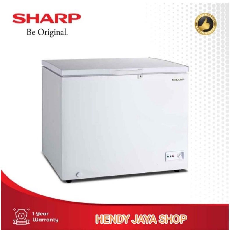 Jual Freezer Box Sharp FRV310X / Chest Freezer SHARP FRV-310X 282 Liter ...