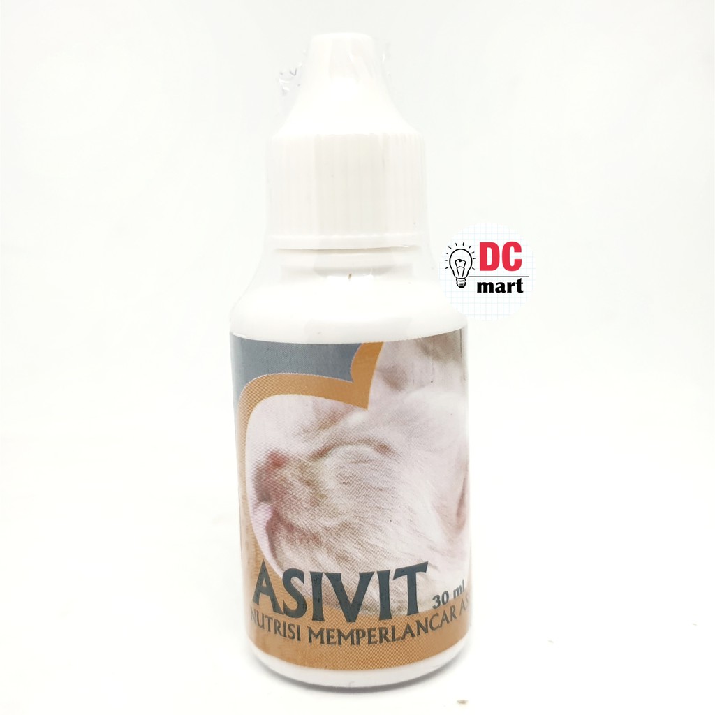 Jual ASIVIT CAT 30mL / Nutrisi Memperlancar Asi Kucing Perbanyak Susu ...