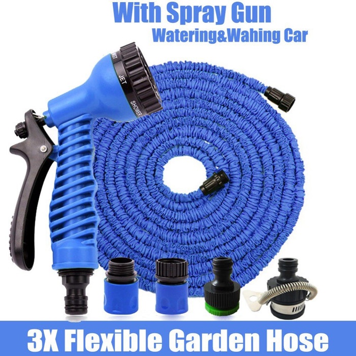 Jual T3RLARIS**% MAGIC HOSE PIPE + SPRAY GUN 30M SELANG AIR AJAIB MAGIC ...
