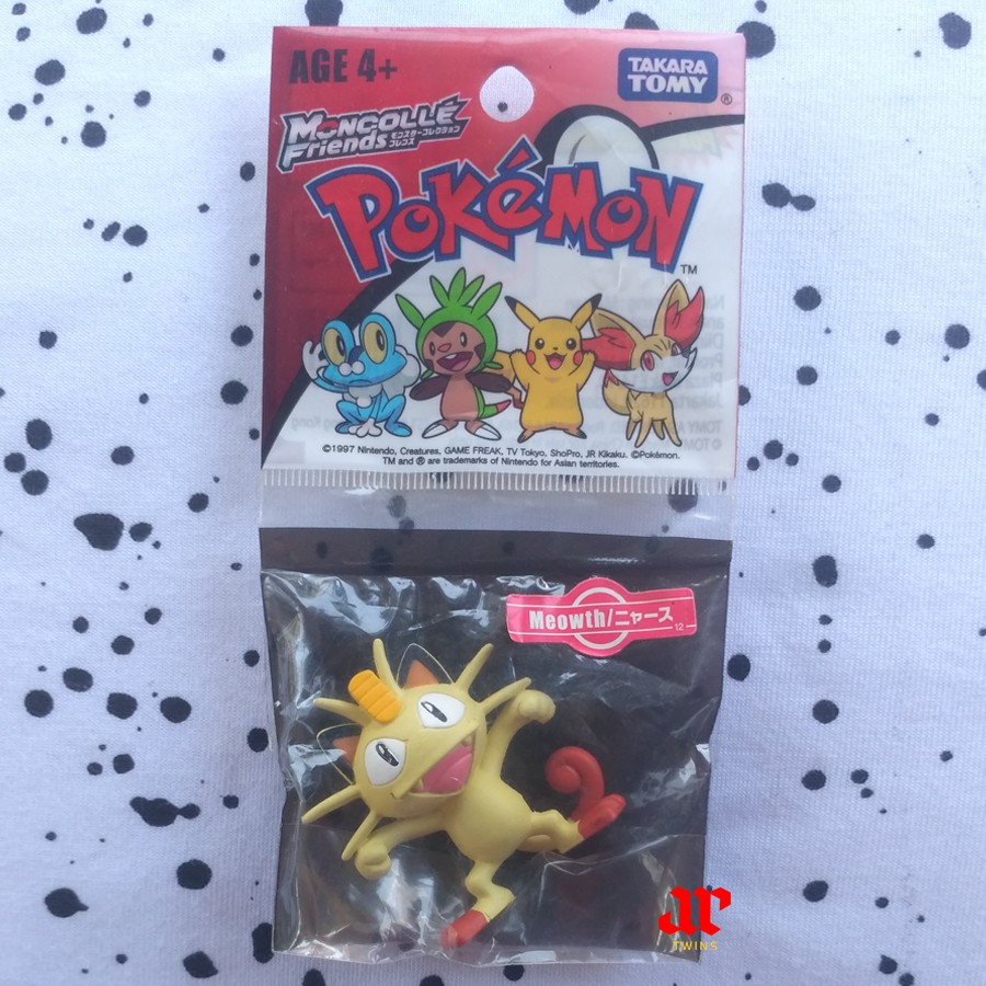 Jual Figure Pokemon Takara Tomy "Meowth" Moncolle Friends | Shopee ...