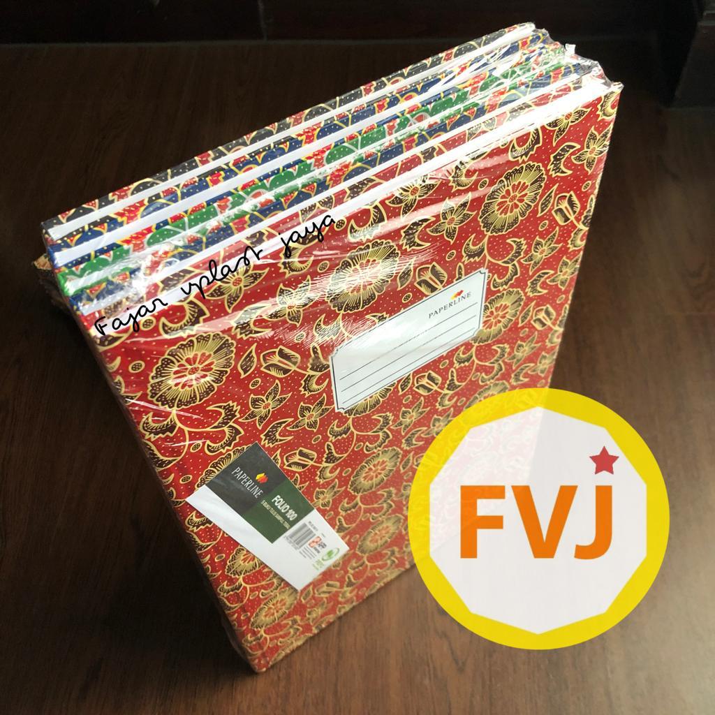 Jual 1 pak Buku hard cover folio isi 100 lembar paperline PPL | Shopee Indonesia