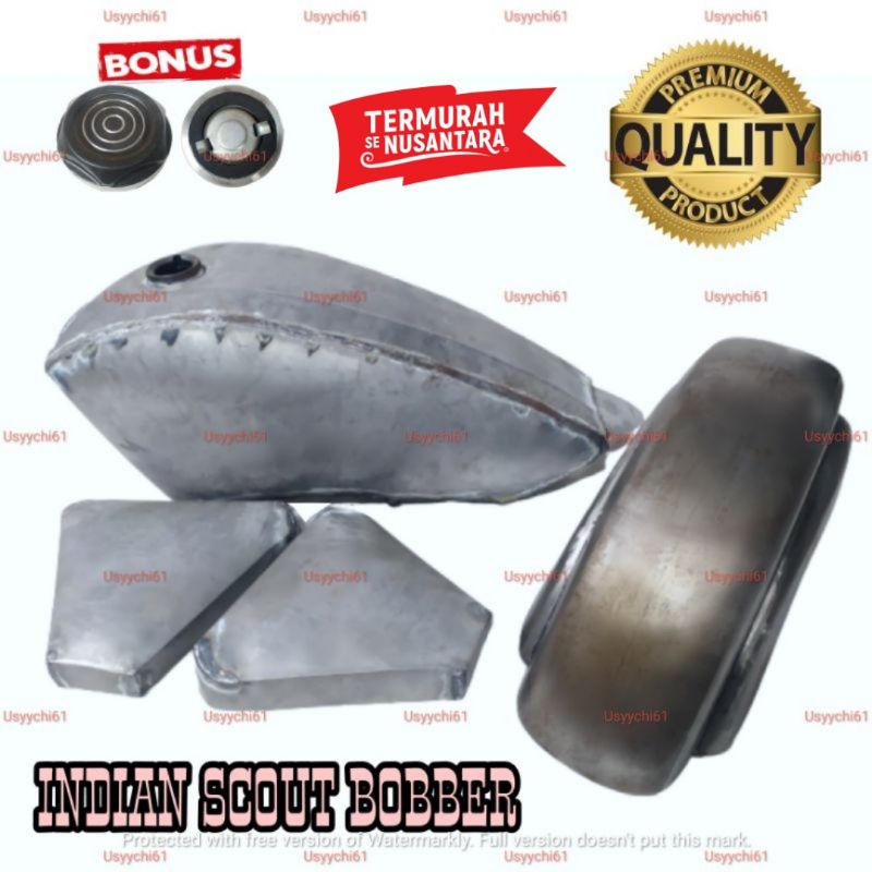 Jual Paket Hemat Body Tangki INDIAN SCOUT Fender Spakbor Bobber Harley ...