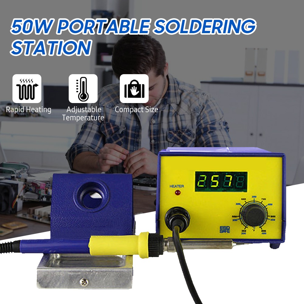Jual PREORDER BK-936D 50W LED Digital Soldering Station Kit Mini Electric Soldering Iron Quick ...