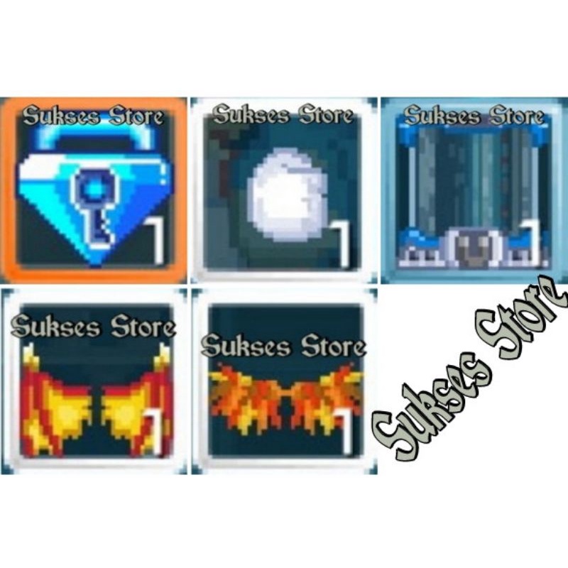 Jual Growtopia ( Rare Items) | Shopee Indonesia