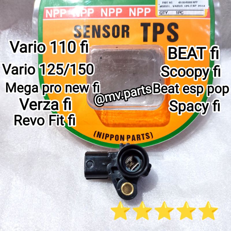 Jual Sensor Tps Gas Beat fi Vario 110 125 150 fi Beat pop esp Scoopy ...