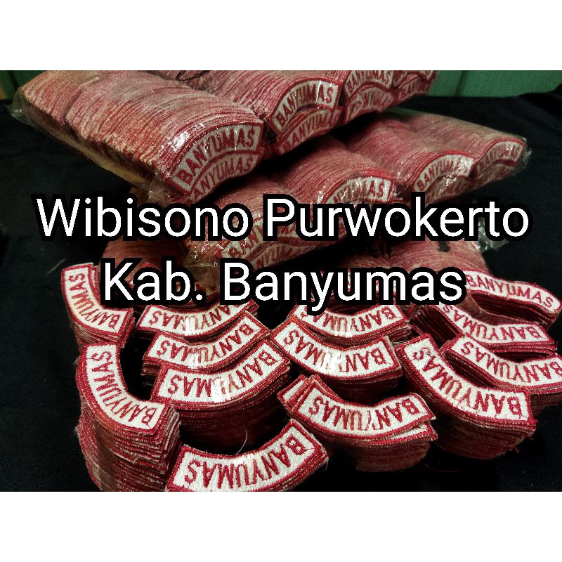 Jual Logo Banyumas Bordir Logo Banyumas | Shopee Indonesia