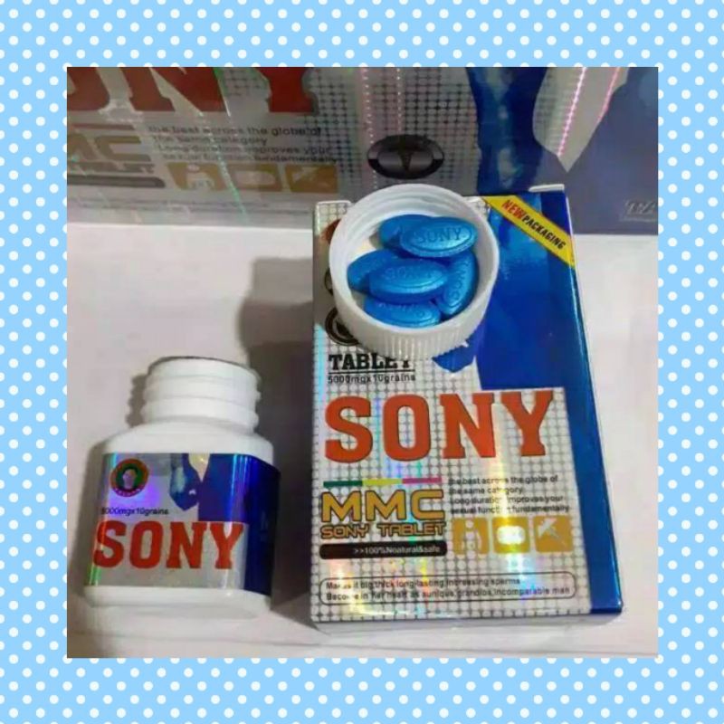 Jual SONY MMC TABLET ASLI 100% ORIGINAL SUPLEMEN PRIA HERBAL AMPUH ...