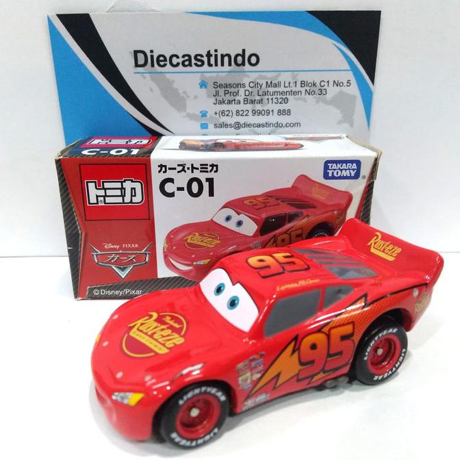 Jual maddox - Tomica Disney Pixar - C-01 Lightning McQueen | Shopee ...
