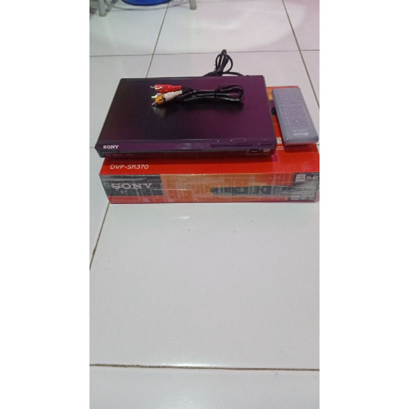 Jual SONY DVD Player DVP-SR370 (SEKEN) | Shopee Indonesia