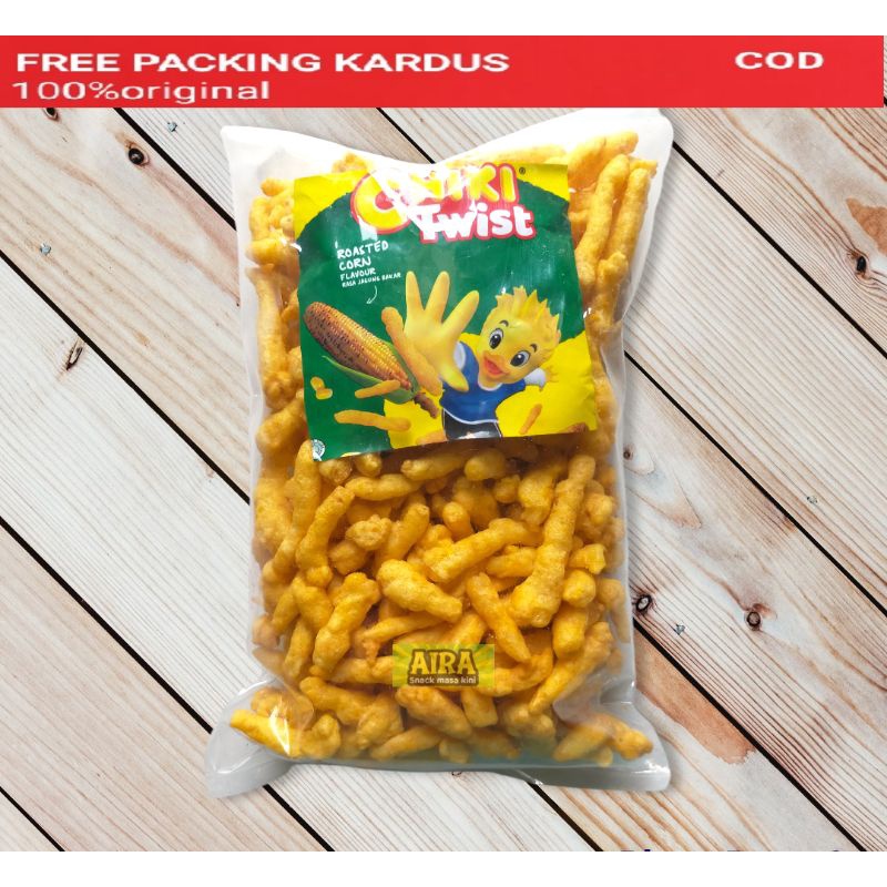 Jual Chiki Twistt/Cheetos Jagung Bakar Cemilan Snack kiloan +-240gr ...