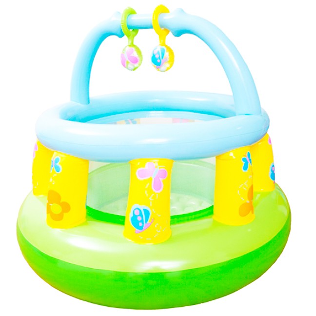 Jual MIRIP TRAMPOLIN ANAK PLAY CENTER POOL INTEX SOFT SIDES MY FIRST GYM - 48474 MAINAN BAYI ...