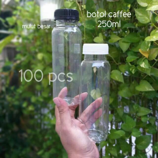 Jual Kemasan kekinian Botol CAFFEE 250ml 100 pcs | Shopee Indonesia