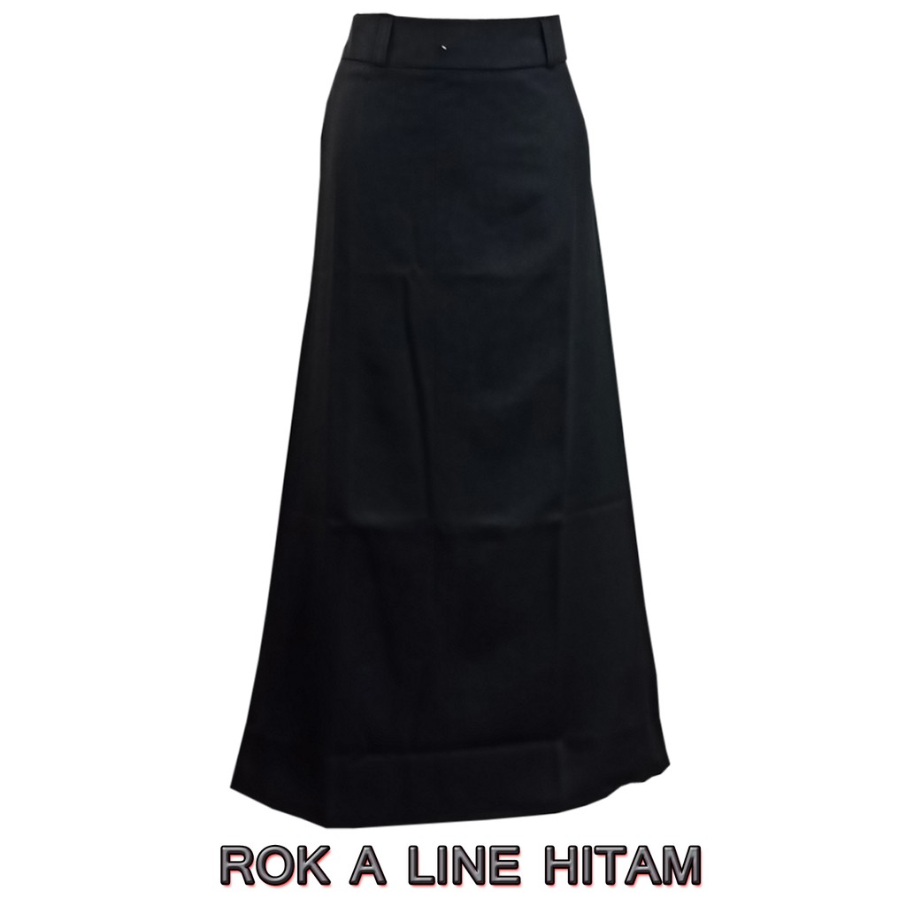 Jual Rok A Line Panjang Polos Formal Kerja Kantor Rok A Line Skirt ...