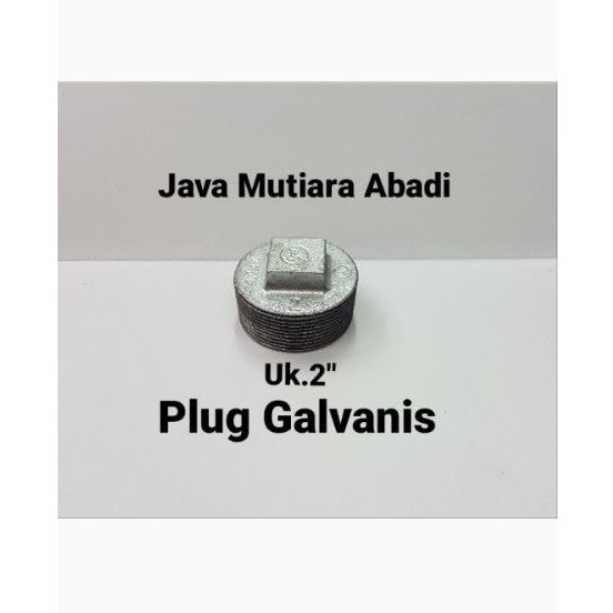 Jual Plug Galvanis Besi d.2" drat BSPT(G) | Shopee Indonesia