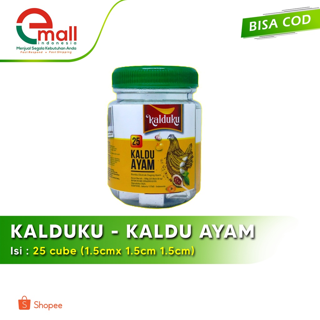 Jual KALDUKU AYAM - Bumbu Masak Penyedap Rasa Ayam Kaldu Ayam / Cube ...