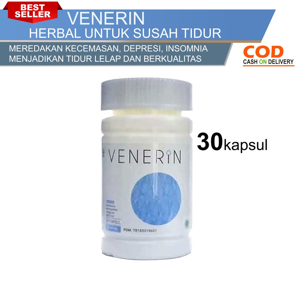 Jual VENERIN NASA Obat Herbal Susah Tidur, Vertigo, Insomnia, Depresi ...