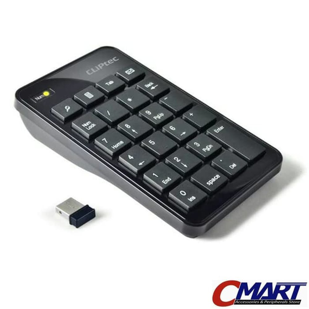 Jual CLiPtec AIR-RAPID 2.4GHz Wireless USB Numeric Keypad - RZK222 ...