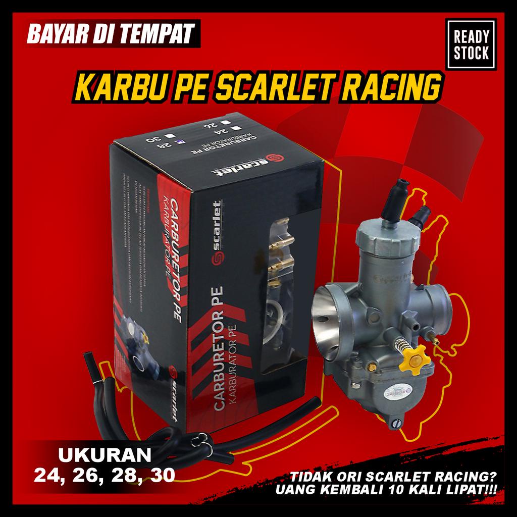 Jual Karburator PE 28 Scarlet Racing , Karbu pe 28 original , Karburator mio , Karburator rx ...