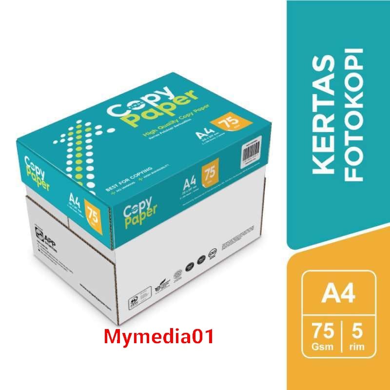Jual Kertas Hvs A4 Copy Paper 75 Gram Kertas Foto Copy Kertas Print