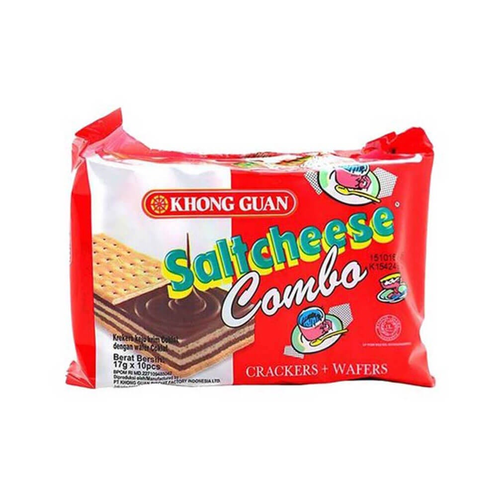 Jual KHONG GUAN SALTCHEESE COMBO ISI 10 X 17 GR | Shopee Indonesia