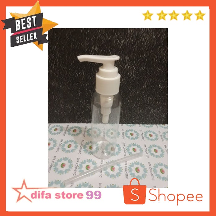 Jual BOTOL PUMP 100 ML PUTIH NATURAL ( Paket isi 10 pcs ) | Shopee Indonesia