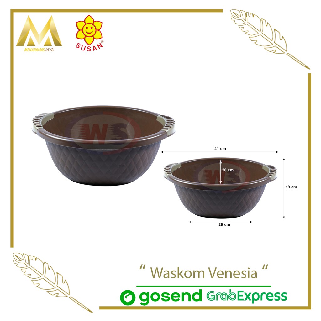 Jual Waskom Plastik/ Waskom Besar/ Baskom Plastik/ Waskom Venesia ...