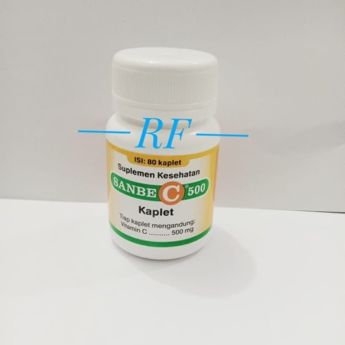 Jual Sanbe C 500 Caplet isi 80 (Sanbe Farma) | Shopee Indonesia