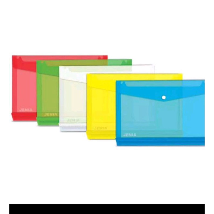 Jual Map plastik kancing / map lamar kerja / map simpan dokumen ...