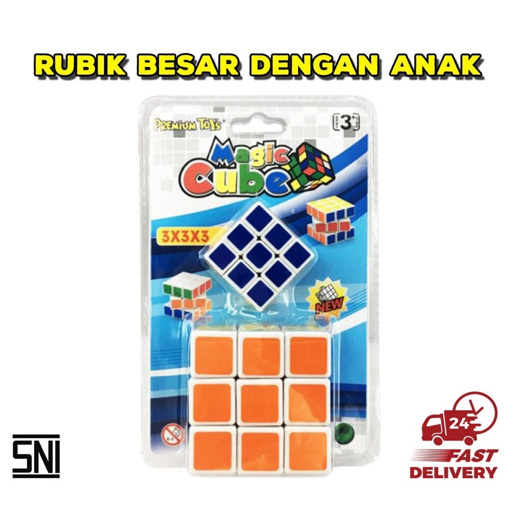 Jual C0490 CHAE SHOP MAINAN EDUKASI ANAK RUBIK 3X3 MAGIC CUBE 2 IN 1 RUBIK KUBUS MAINAN RUBIK ...