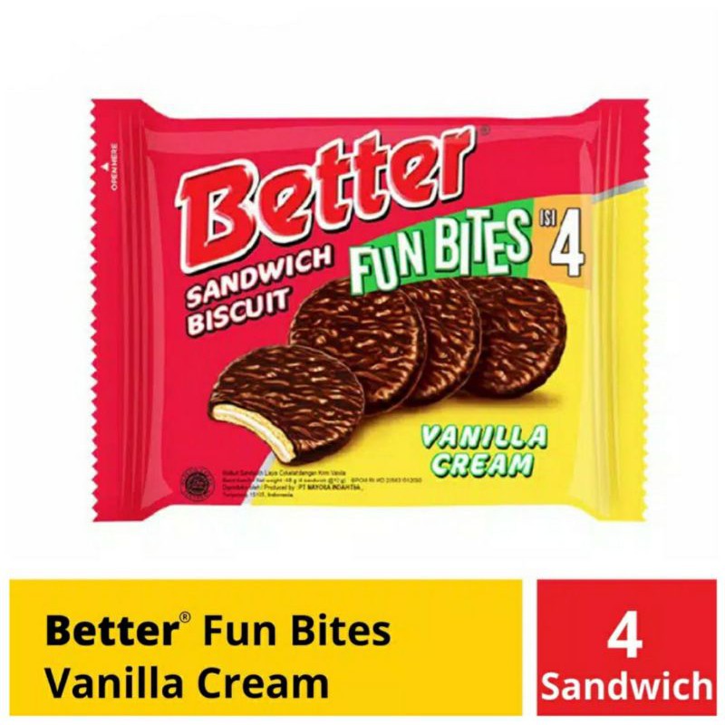 Jual Roma Better Fun Bites 4 (Pack) | Shopee Indonesia