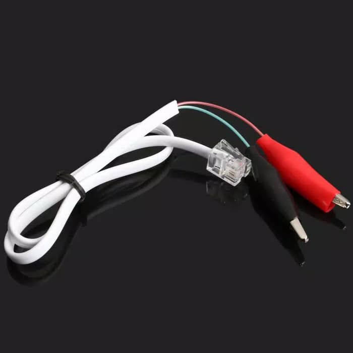 Jual KABEL Phone Telephone Rj11 Plug Alligator Clip Test Tester Cable ...