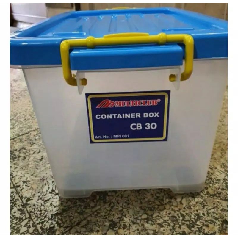 Jual Container Box CB 30 ltr Multi + Roda seperti spark (Grab/Gosend ...