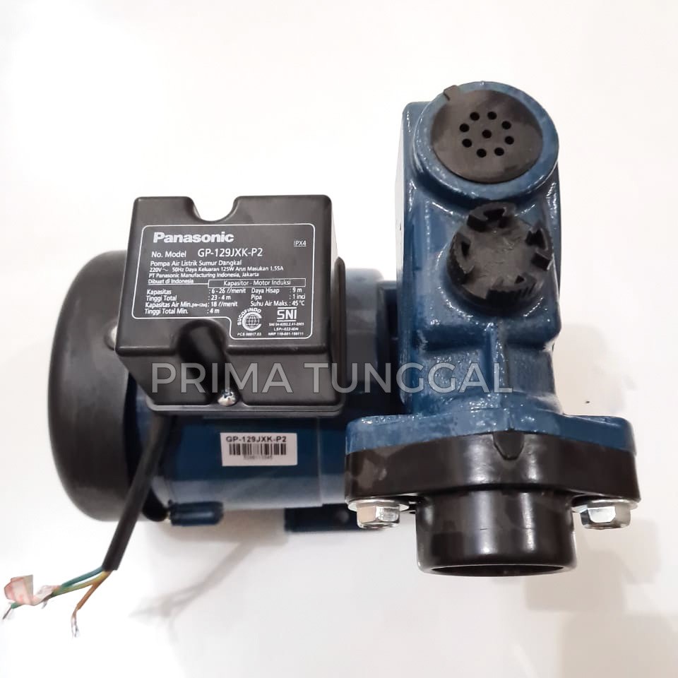 Jual Pompa Air Panasonic GP 129 JXK Sumur Dangkal 125 Watt Manual ...