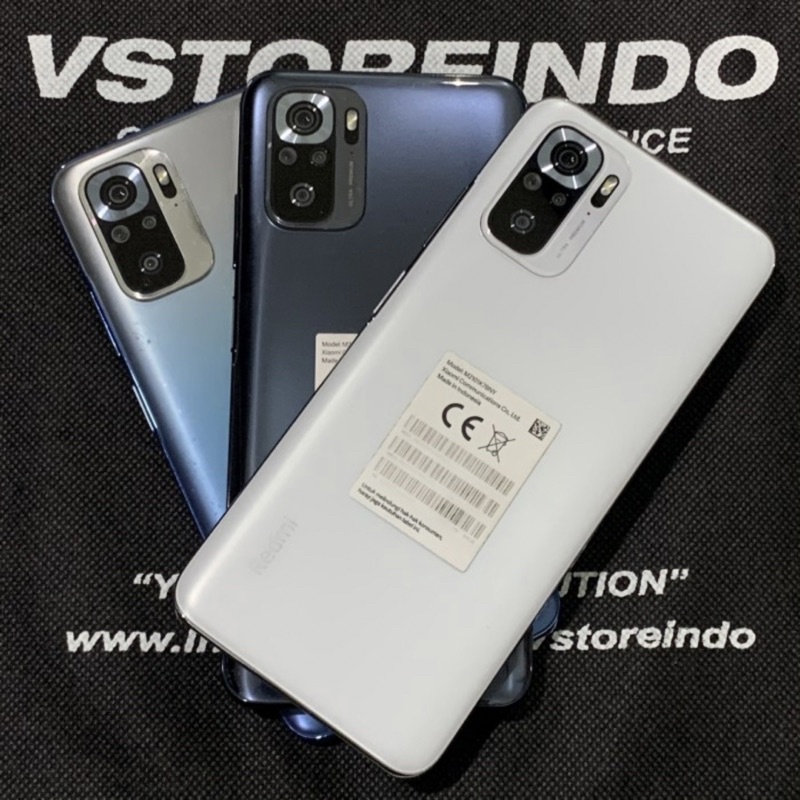 Jual Xiaomi Redmi Note 10s 6/128 GB Ex Tam Resmi Indonesia Second Bekas ...