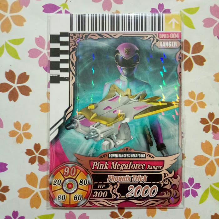 Jual power ranger card battle bronze ranger pink megaforce v3 ( bekas ...