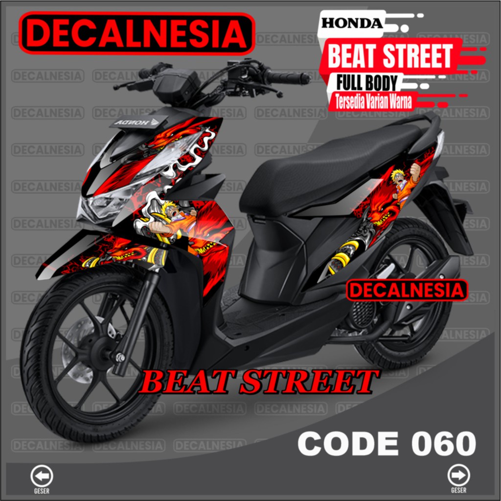Jual Decal Beat Street New 2021 2022 2023 Full Body Sticker Motor Honda ...