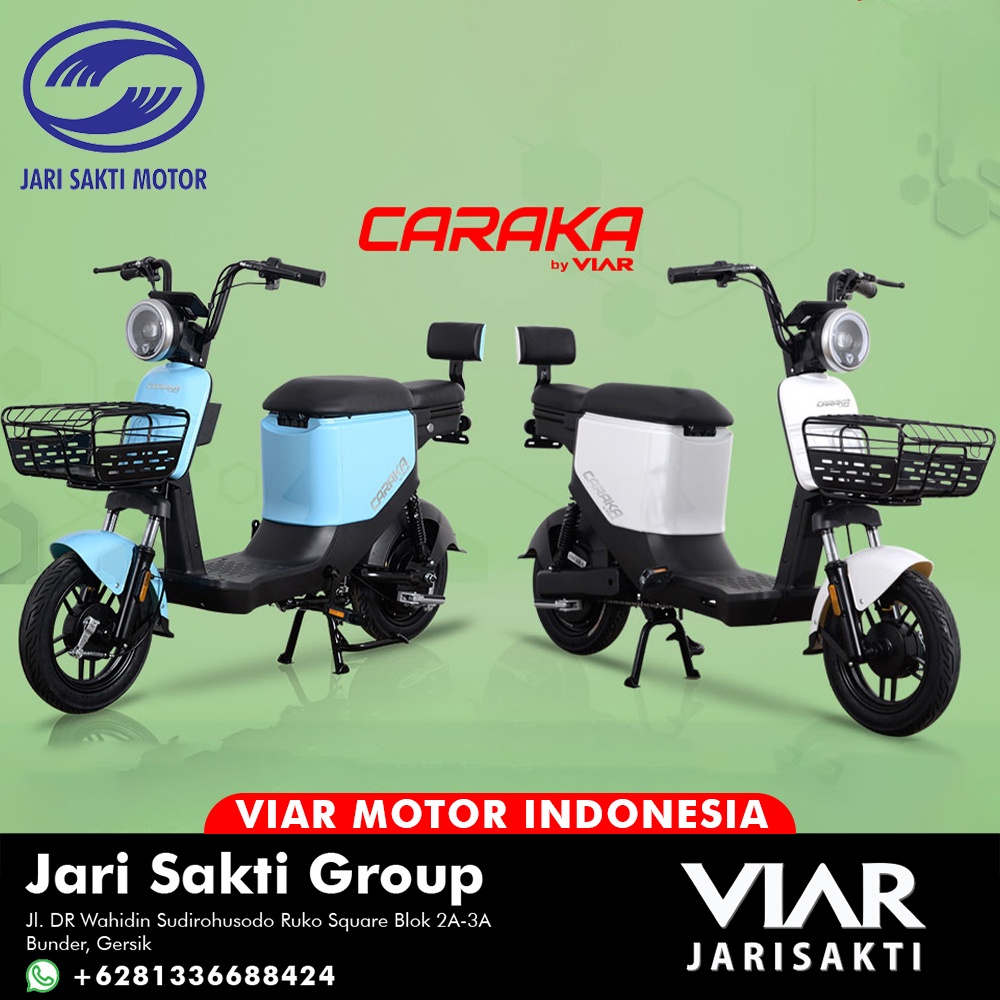 Jual SEPEDA LISTRIK VIAR - CARAKA | Shopee Indonesia