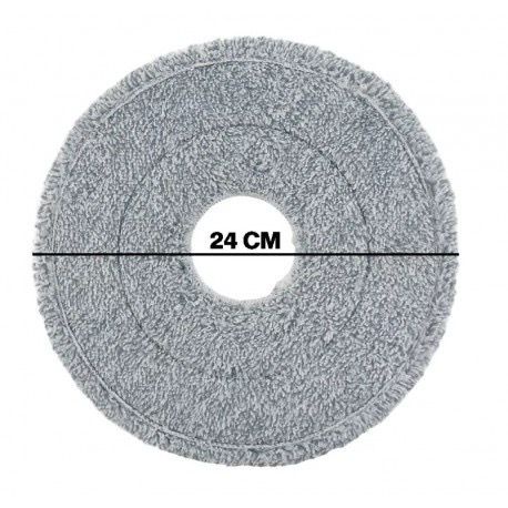 Jual Kain Pel Refil Bulat 3M SCOTCH BRITE Spin Mop Microfiber Cloth ...