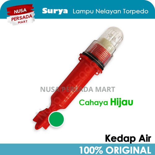 Jual Surya ST 1B-G Lampu Nelayan Torpedo 5 LED Sinyal Ikan Fishing Light | Shopee Indonesia