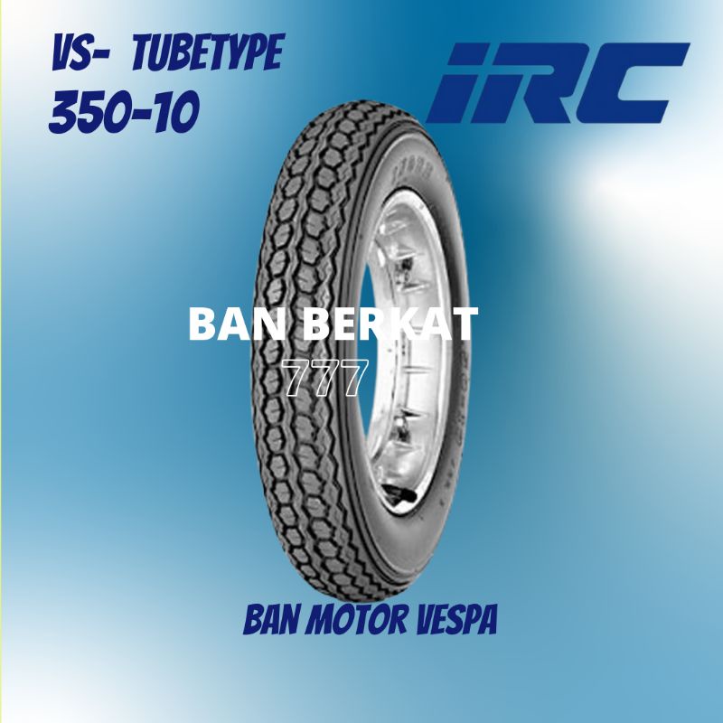 Jual Ban Luar IRC Vespa VS 350-10 Tubetype ( Tidak Tubeless ) | Shopee Indonesia