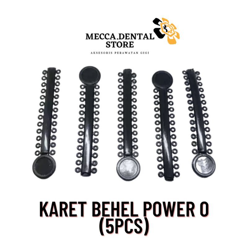Jual KARET BEHEL POWER O 5 PCS HITAM | Shopee Indonesia