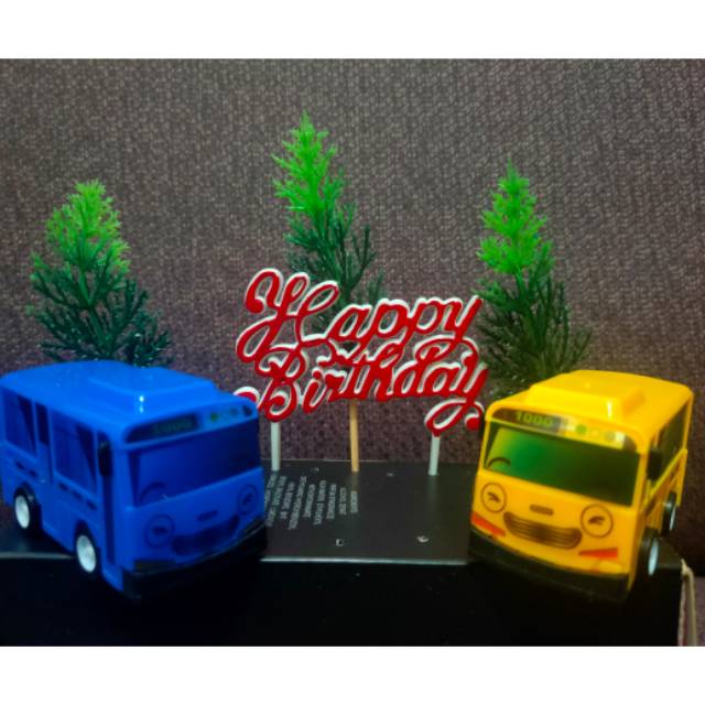 Jual Paket tayo little bus isi 2 tayo figure tayo mainan tayo hiasan ...