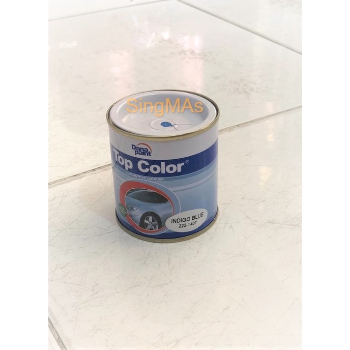 Jual Cat Mobil Duco TOP COLOR 222-1407 INDIGO BLUE 200cc DANA PAINT ...