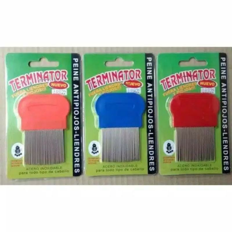 Jual Sisir Kutu Logam / Serit Logam Kutu Dan Ketombe (Tanpa Gagang ...