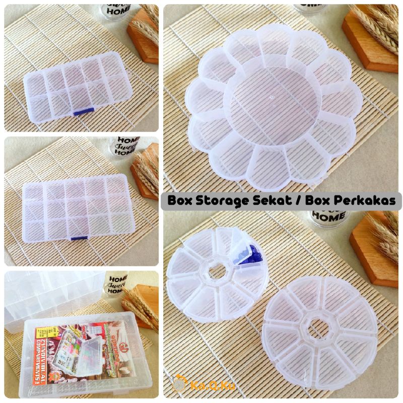Jual BOX STORAGE SEKAT / BOX PERKAKAS / BOX PENYIMPAN MUR BAUT MANIK ...