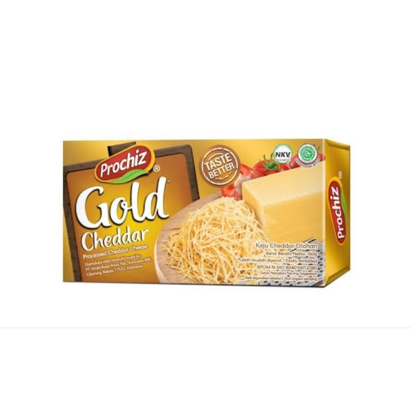 Jual Prochiz Gold Ceddar 160g | Shopee Indonesia Jual Prochiz Gold Ceddar 160g | Shopee Indonesia
