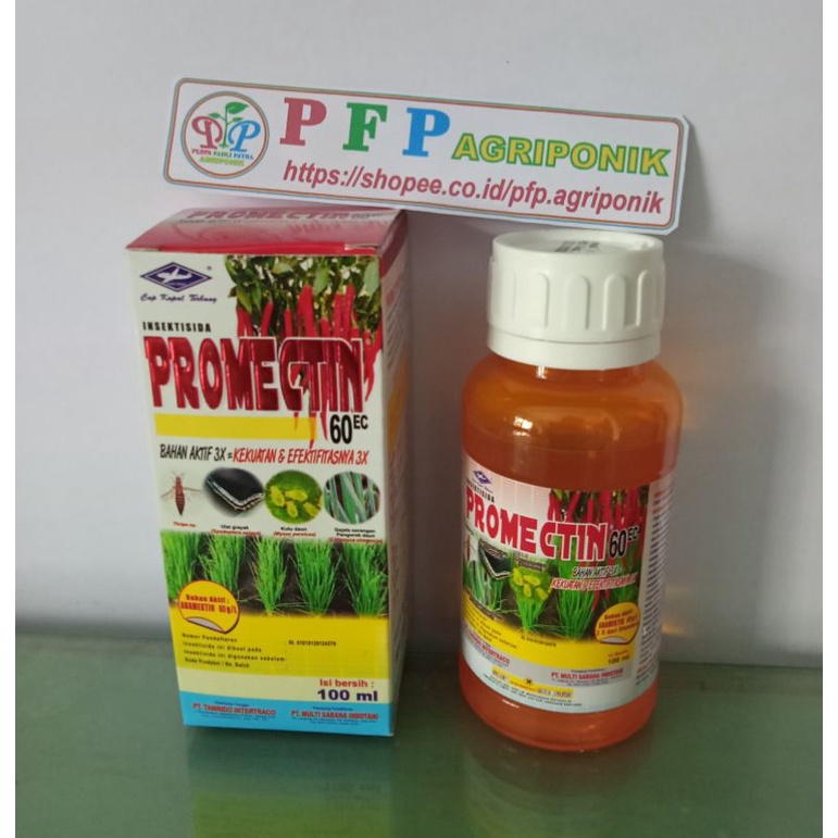 Jual Insektisida Promectin 60 EC 100 ml Cap Kapal Terbang Original ...
