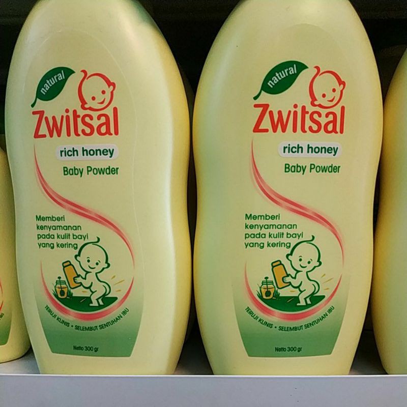 Jual ZWITSAL BABY POWDER RICH HONEY 300G | Shopee Indonesia