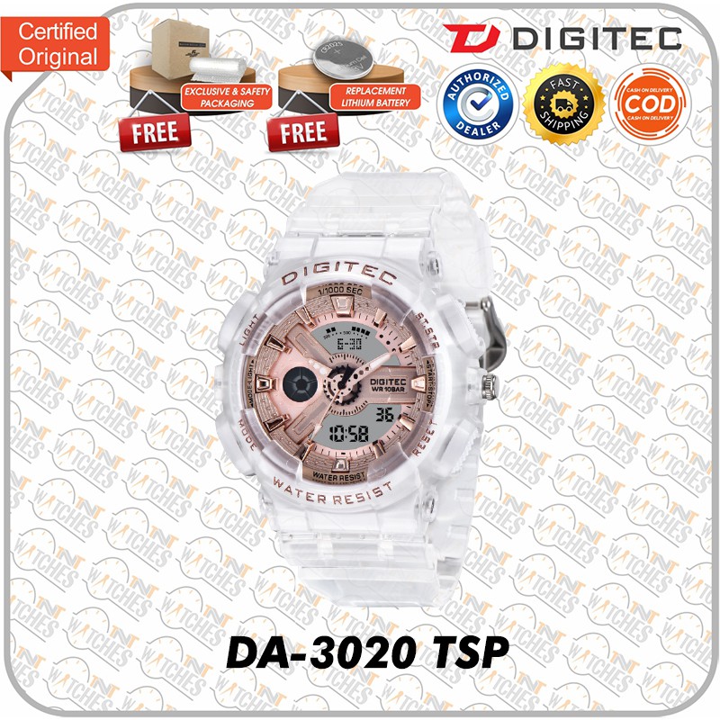 Jual Jam Tangan DIGITEC DA-3020/ DA 3020 / DA3020 DG Watch ORIGINAL ...