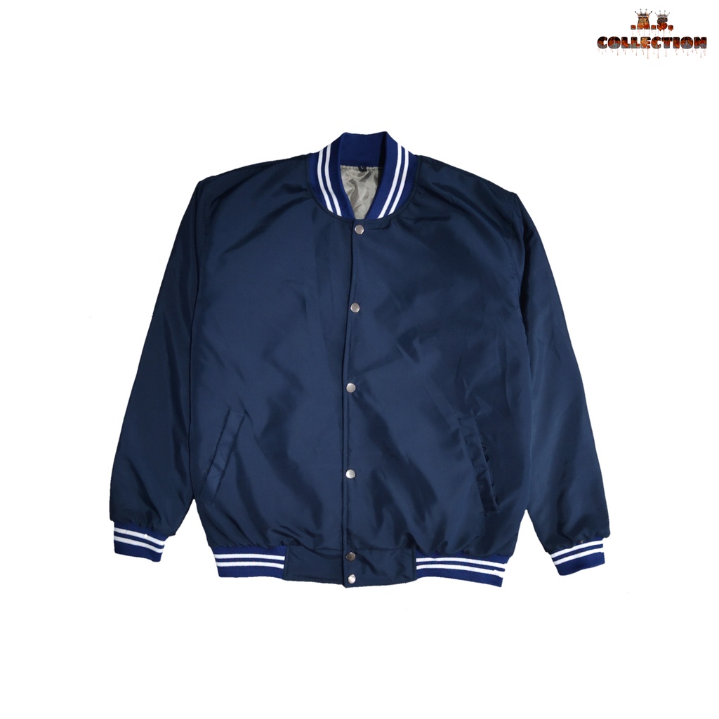 Jual Jaket Polos Varsity/Varsity Baseball Polos pria/wanita terlaris ...